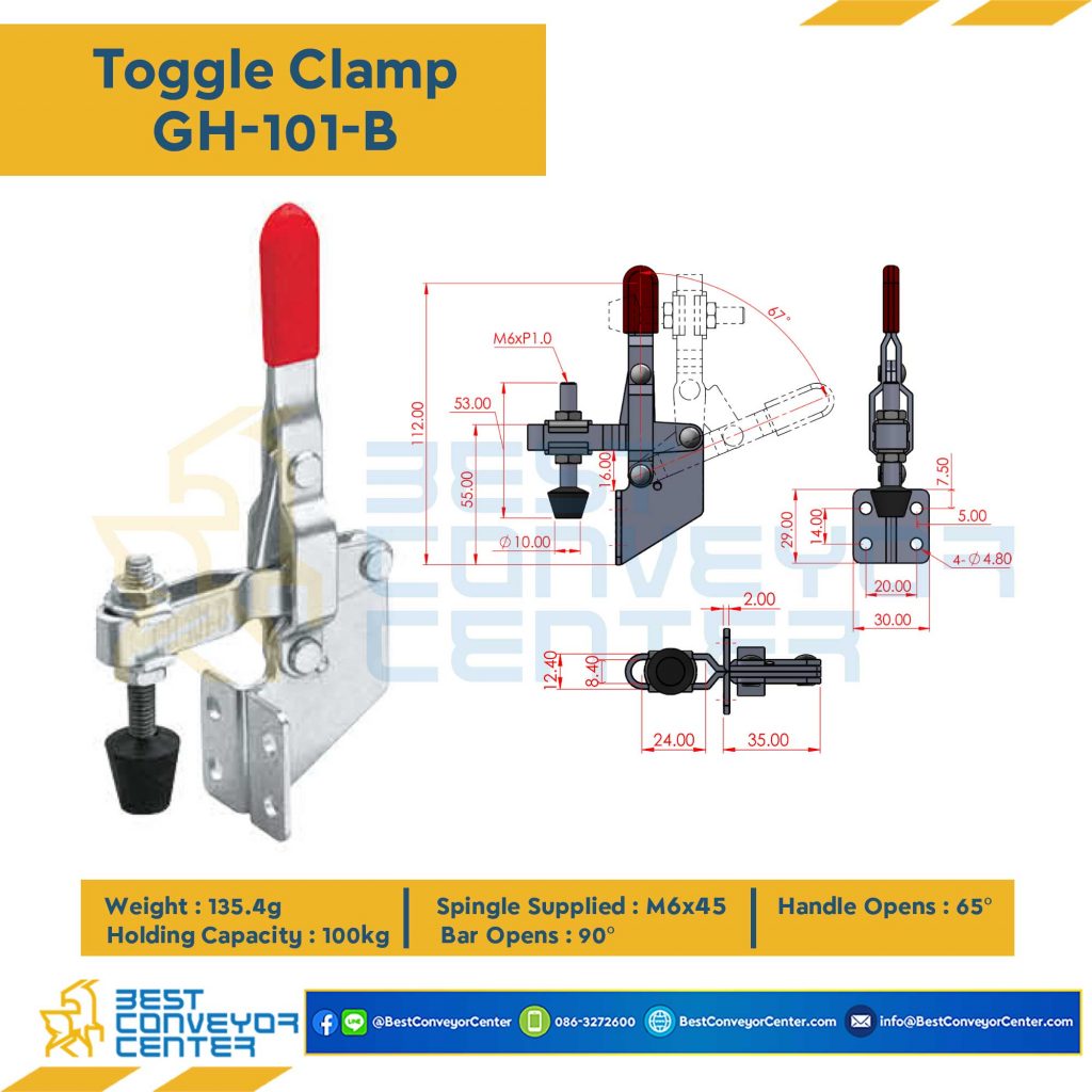 Toggle Clamp - BestConveyorCenter