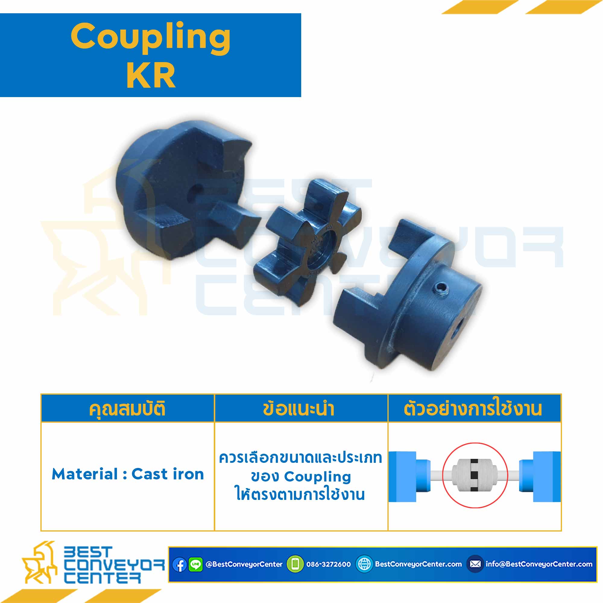 NEO-FLEX Coupling KR135 : KR135 - Best Conveyor Center