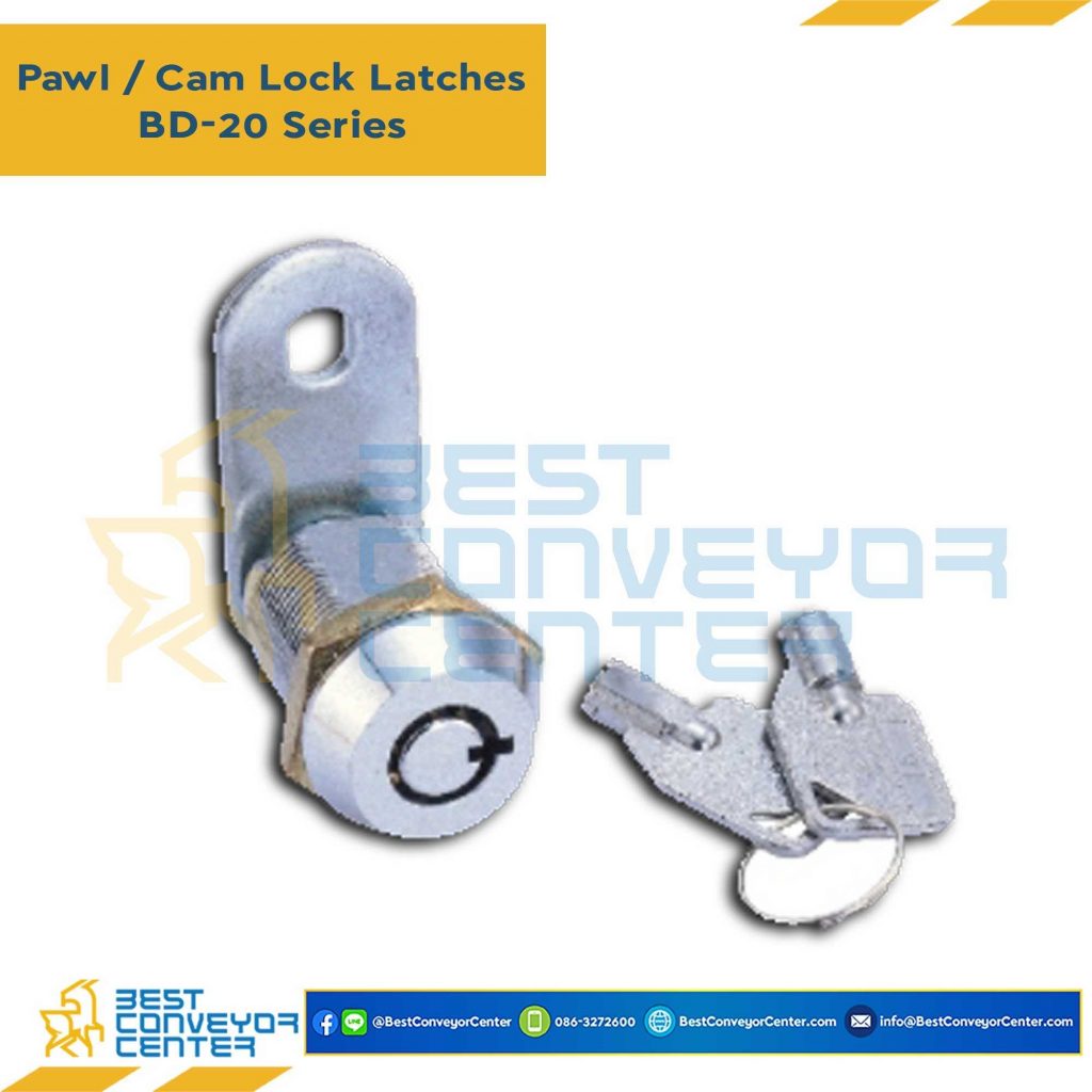 Cam Lock Latches Bronze Pawl with Key No.#10 : BD-2020 - Best Conveyor ...