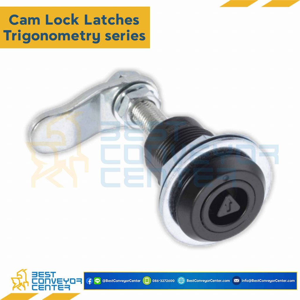 Cam Lock Latches Trigonometry-Standard Shaft Zinc Alloy-Black Pawl #15 ...