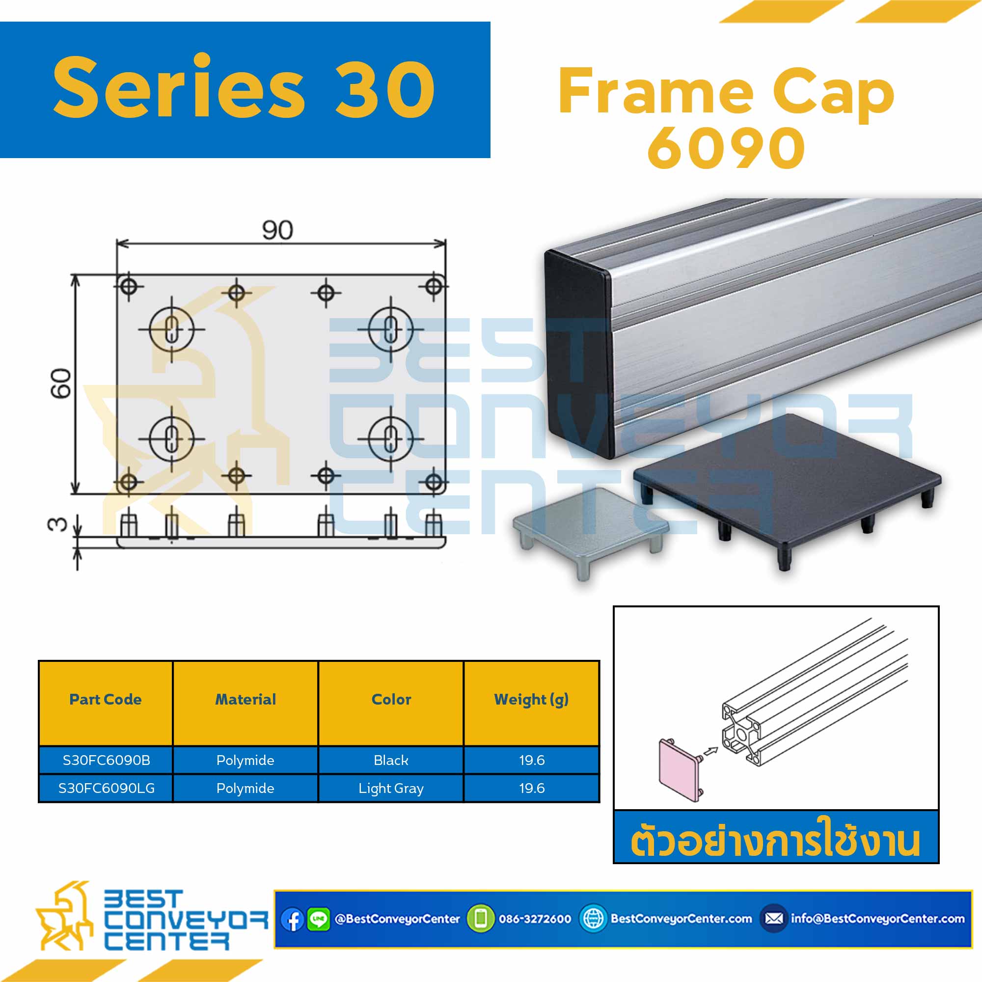 FRAME CAP 6090 Archives - Best Conveyor Center