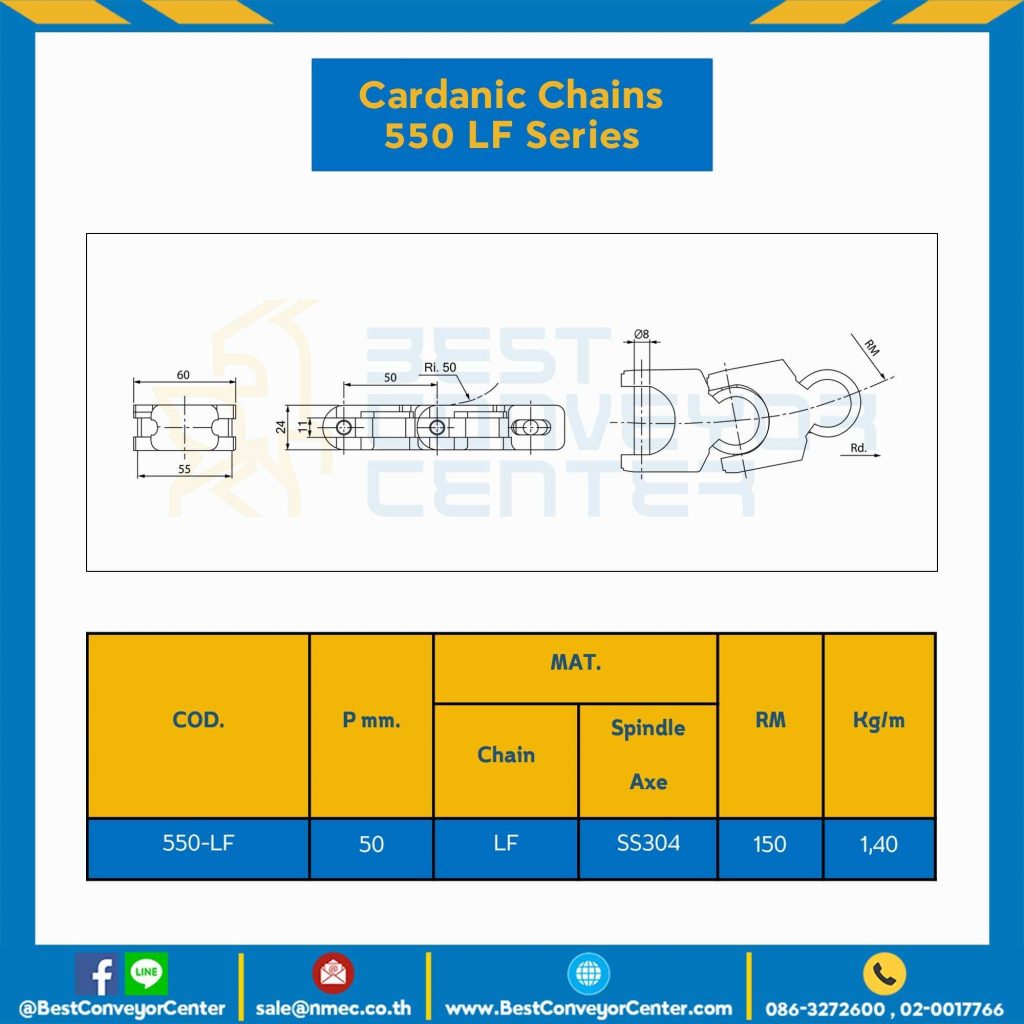 Multi Flex Chain Plastic - BestConveyorCenter