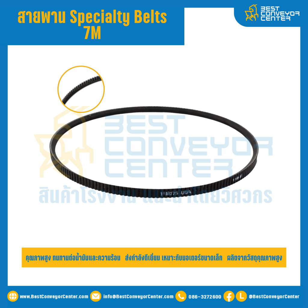 Specialty Belts 7M : 7M825 - Best Conveyor Center