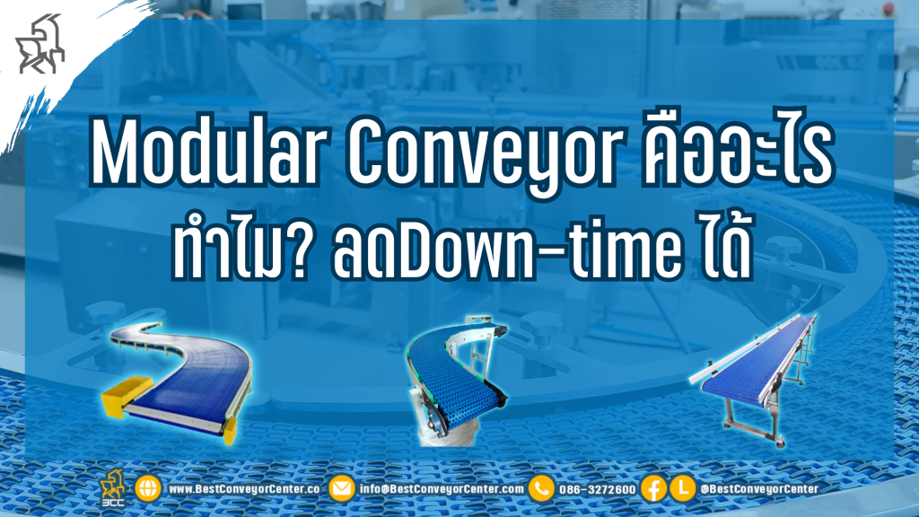 Modular Conveyor คืออะไร? - Best Conveyor Center